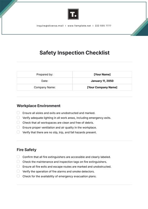 Free Container Inspection Checklist Template To Edit Online