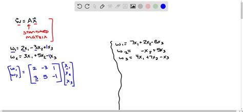solved find the standard matrix for the matrix operator defined by the