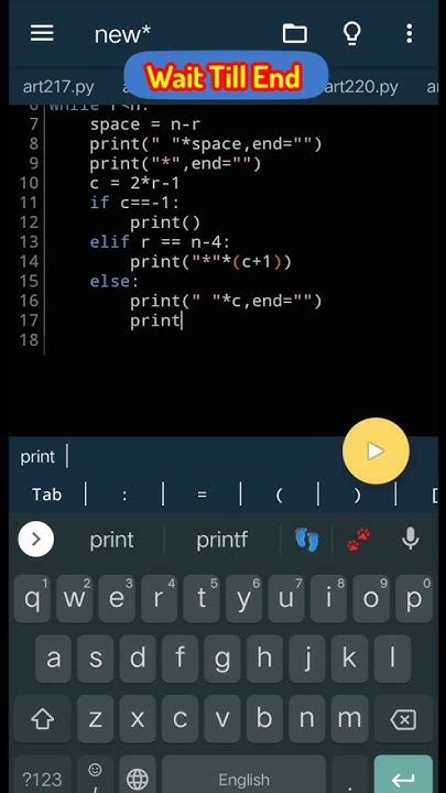 How Easy In Python To Print A Letter Star Pattern Coding Status