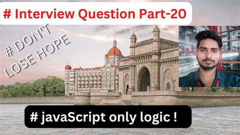 javascript output questions interview question part 20 youtube