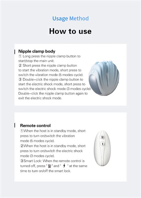 Sex Toys Wave Electric Shock Nipple Clamp Zw 130 Roomfun Sex