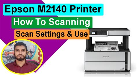 Epson M2140 Printer How To Scan ll How To Scan From Laptop Computer To Epson M2140 lമലയള YouTube