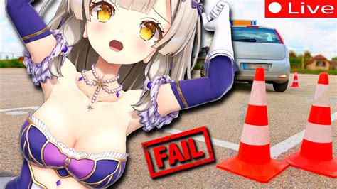 Can This Vtuber Pass Her Driving Test 💗 【 Full Body Tracking 】 Youtube