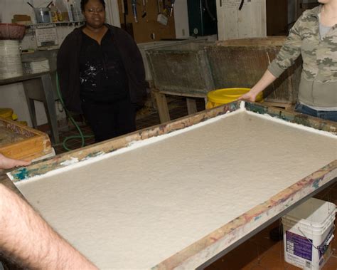 Book Arts And Photography Making Large Sheets Of Paper