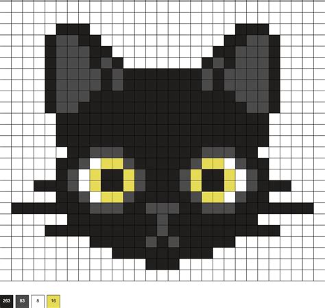 Cat Perler Beads Over 50 Free Patterns Diy Candy