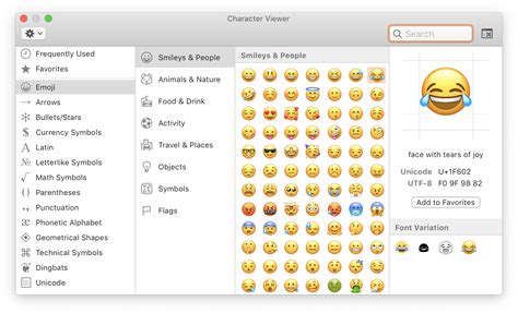 Macos Character Viewer Nshipster