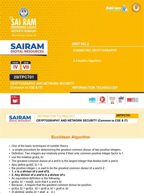 23 Euclid Algorithm Pdf