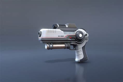 Sci Fi Laser Gun Type C 3d Guns Unity Asset Store