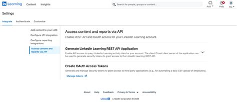 Linkedin Learning And Oracle Deep Integration Guide Xapi Reporting Linkedin Microsoft Learn