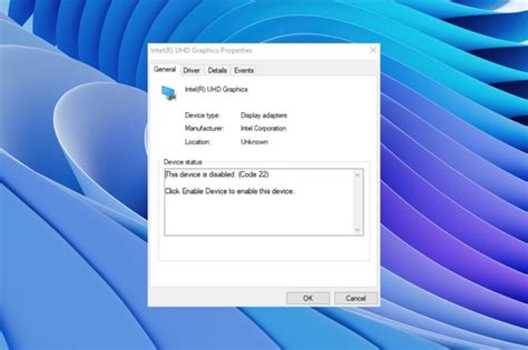 Error Code 22 How To Fix Your Graphics Device Driver