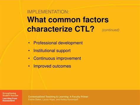Ppt Enhancing Education Through Contextualized Teaching And Learning