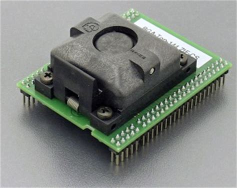 BGA Top 144 ZIF CS A Programming Programmer Adapter Socket Converter Package BGA50 Elnec