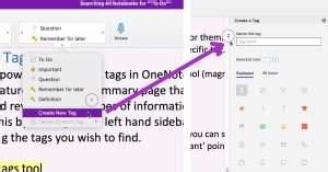 Staying Organised How To Use Tags In OneNote OneNote Templates