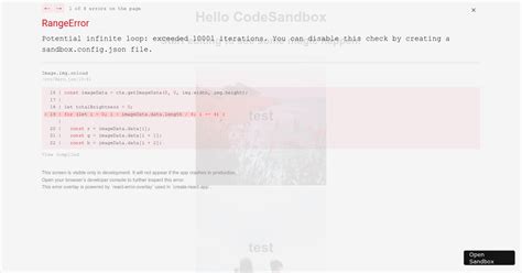 Test Canvas Brightness Codesandbox