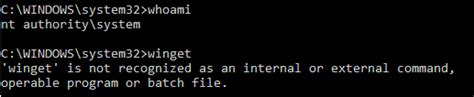 Run As System User · Issue 2490 · Microsoftwinget Cli · Github