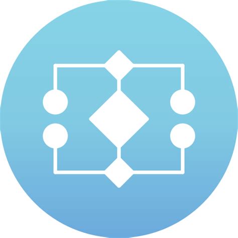 Data Modelling Generic Gradient Fill Icon