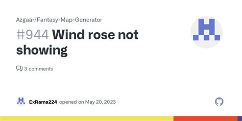 Wind Rose Not Showing · Issue 944 · Azgaarfantasy Map Generator · Github