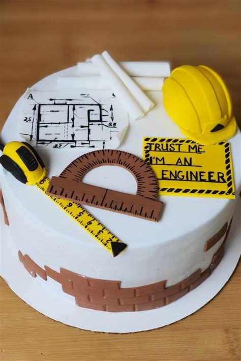 Торт для инженера Pastel Ingeniero Pastel De Construcción Pasteles Divertidos