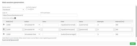How To Register Web Session Parameters To Automatically Authenticate To A Website Proxy