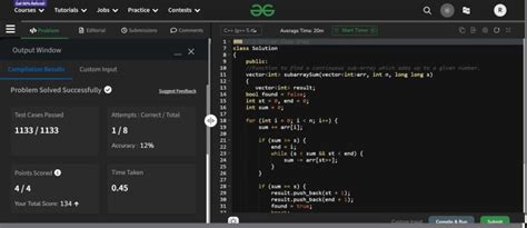 Day 49 Of 100daysofcodechallenge Find Subarray Indexes Rahul Kumar