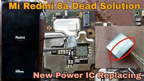 Redmi A ISP EMMC PinOUT Test Point EDL Mode OFF