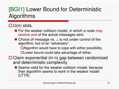 Ppt Cpsc 689 Discrete Algorithms For Mobile And Wireless Systems Powerpoint Presentation Id