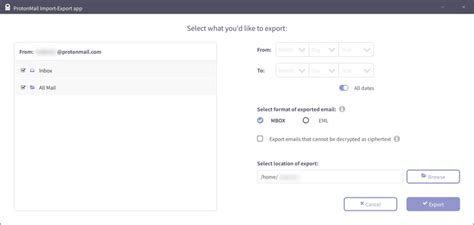 Protonmail Import Export App Export And Import Mails DEV Community