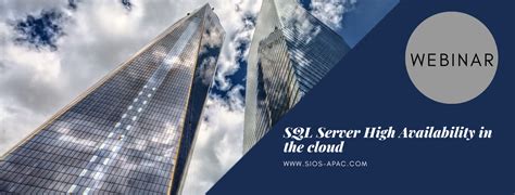 On Demand Webinar Sql High Availability In The Cloud