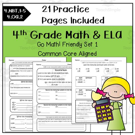 4th Grade Math Worksheets Printable