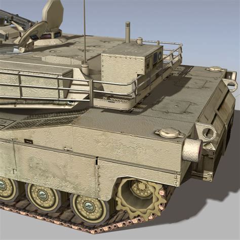 Abrams M1 Modelo 3d 49 Unknown Max Flt Ma C4d Xsi Obj Lwo 3ds Free3d