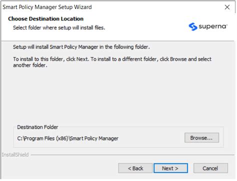 Installing Smart Policy Manager Superna Eyeglass Documentation User Manuals Administration