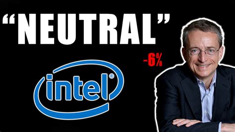 Intel Stock Reported A Beat So Why Is The Stock Down The Motley Fool