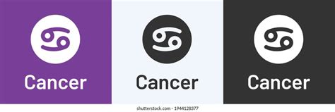 Cancer Zodiac Sign Horoscope Constellation Vector Stock Vector Royalty