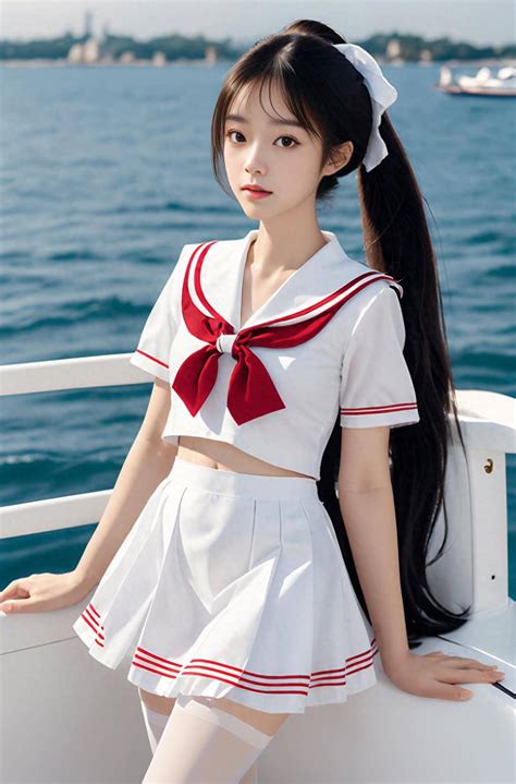 好看的小姐姐jk图片 千图网