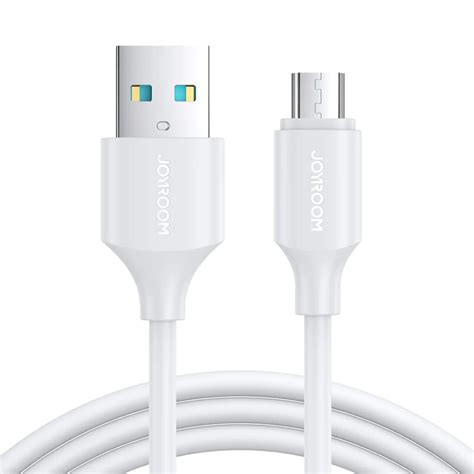 Joyroom S Um A M A Usb A To Micro Fast Charging Data Cable White Ce Rohs Certified
