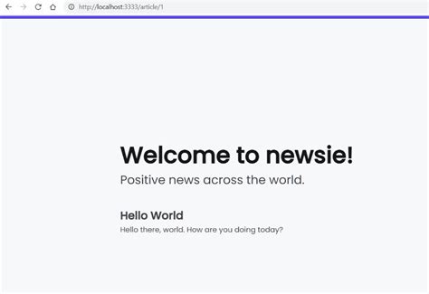 Build A Simple News App Using Adonis V5 Techformist