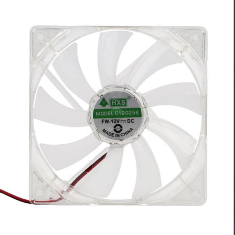 Pc Computer Fan Quad 4 Led Light 120mm Pc Computer Vicedeal