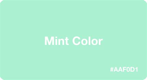 Mint Color Code