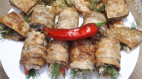 БАМБЕЛЫ ИЗ БАКЛАЖАН ВКУСНАЯ НАЧИНКА Youtube