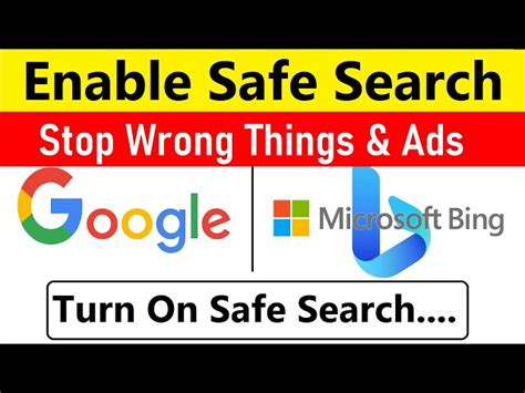 Disable Bing Safesearch