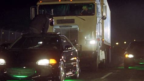 Fast And Furious Opening Scene Car Chase Civic Vs Semi Truck