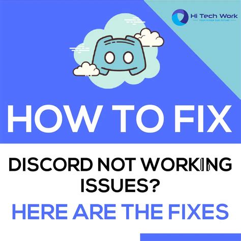 How To Fix Discord Not Working Issues Here Are The Fixes