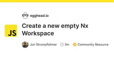 Create A New Empty Nx Workspace