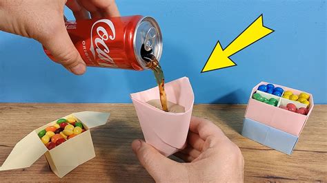 Шесть Полезных поделок из бумаги которые сможет сделать каждый Youtube