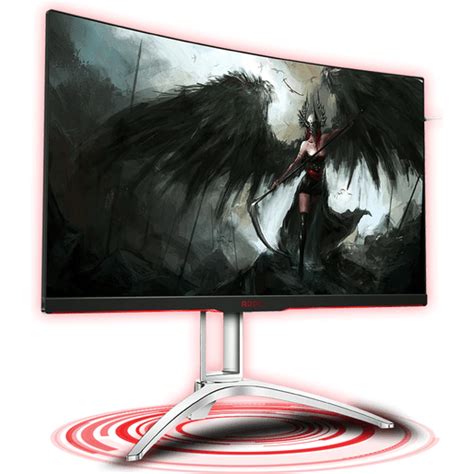 Aoc Ag322qc4 31 5 Curved Freesync Hdr 2k 144hz Gaming Monitor