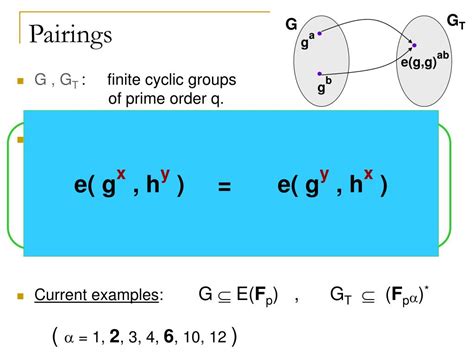 Ppt Pairing Based Cryptography Powerpoint Presentation Free Download Id3354775