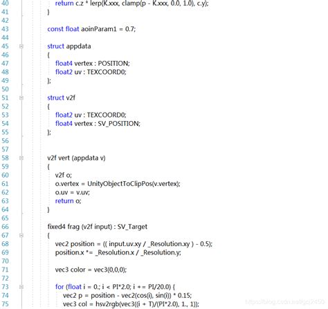 Opengl Glsl Shader在unity中实现——转动的彩色远点炫彩闪烁shader Csdn博客 Opengl Glsl Shader在unity中实现——转动的彩色远点炫彩闪烁shader Csdn博客