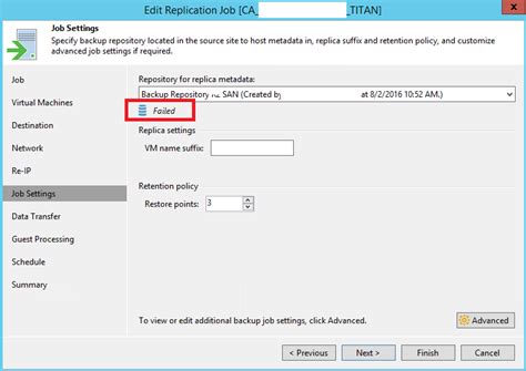 the case of veeam failed to process replication task error boost filesystem create directory