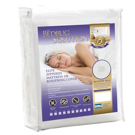 Bed Bug Proof Mattress Encasement Queen Queen Size Zippered Mattress