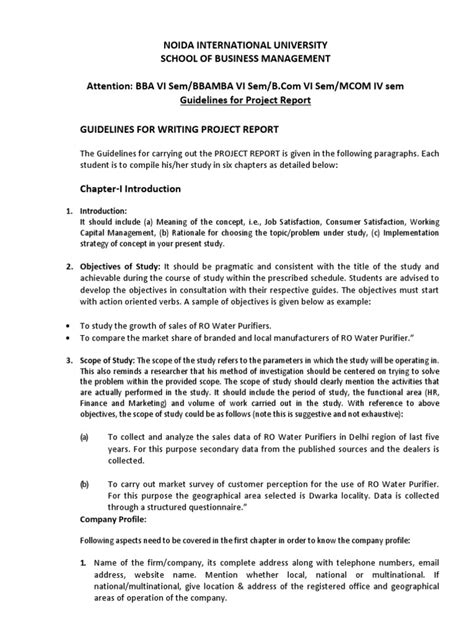 Format Project Report Pdf Data Analysis Data